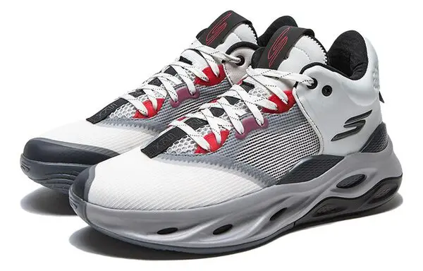 Sketchers Skx Float Basketball Sneakers - White/grey