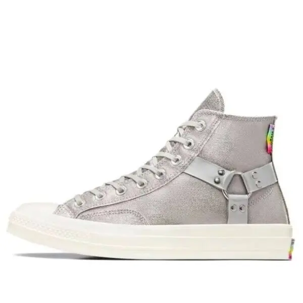 CONVERSE Chuck 70 Pride High Top Sneakers - Silver/white