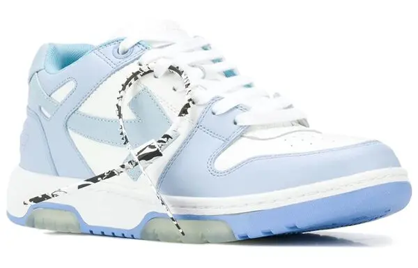 Off-White Out Of Office Low Top Sneakers - White/blue
