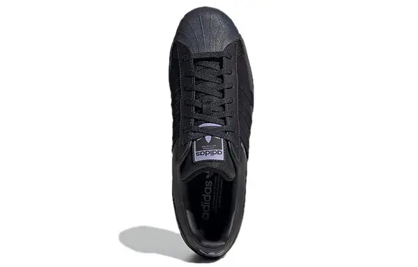 Adidas Originals Superstar "supermodified" Low Top Sneakers - Black/gray/blue
