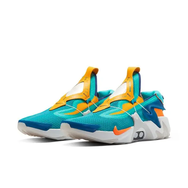 Nike Adapt Huarache 'hyper Jade' Sneakers - Blue/yellow