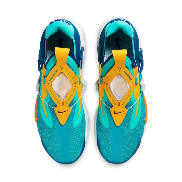Nike Adapt Huarache 'hyper Jade' Sneakers - Blue/yellow