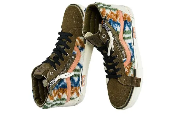 VANS Sk8-hi Reissue Cap Mixed Textile Sneakers