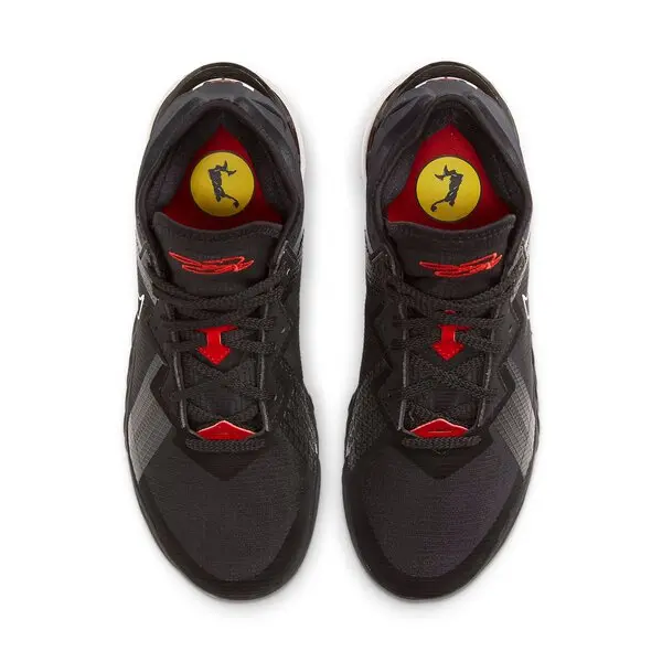 Nike Lebron 18 Low 'bred' Athletic Sneakers - Black
