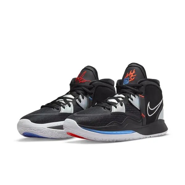 Nike Kyrie Infinity 'fire And Ice' High Top Sneakers - Black/silver