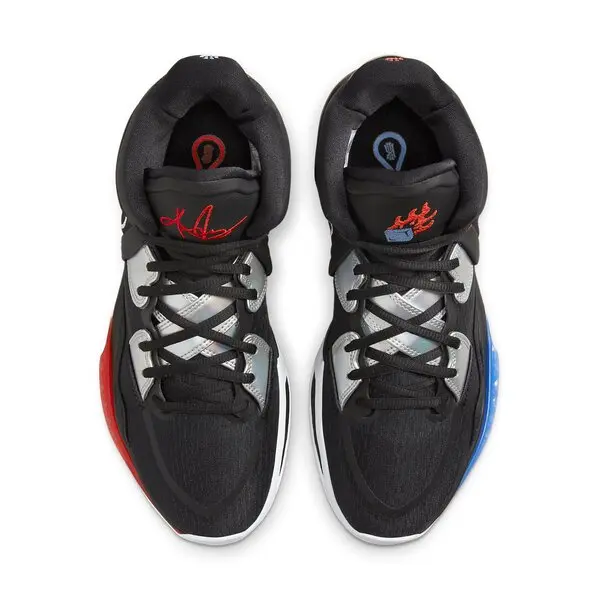 Nike Kyrie Infinity 'fire And Ice' High Top Sneakers - Black/silver