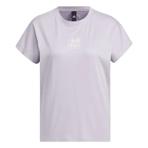 Adidas Lounge Silky T-shirt - Purple