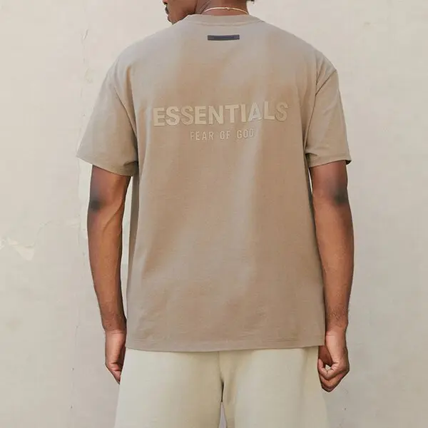 Fear Of God Fw21 Logo Tee 'harvest