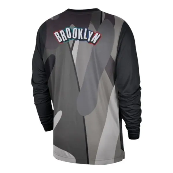 Nike Nba Brooklyn Nets Long-sleeve Shirt