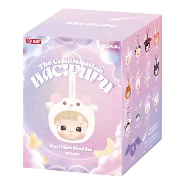 POP MART Hacipupu The Constellation Vinyl Plush Pendant Sealed Case - Multi-color