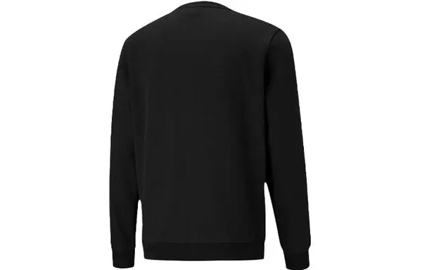 PUMA Logo Fleece Lined Crewneck Sweatshirt