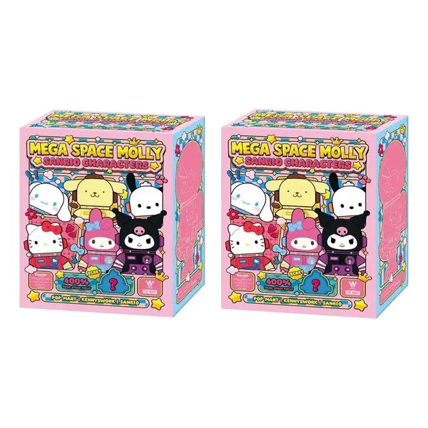 POP MART Mega Space Molly Sanrio Characters 400% Blind Box Collection - Multi-color