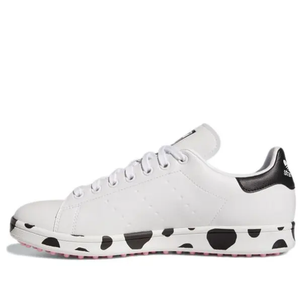 Adidas Stan Smith Primegreen Le Spikeless Golf "cow Print - White/black