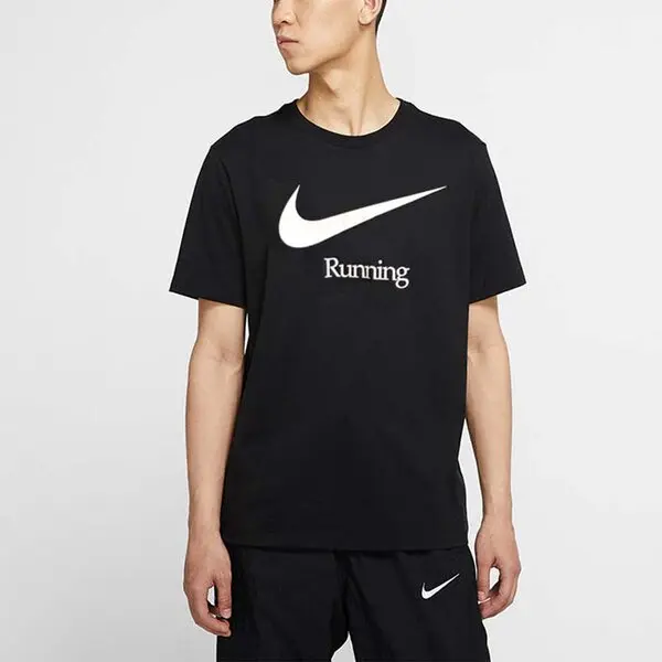 Nike Dri-fit Sports Short Sleeve - Black