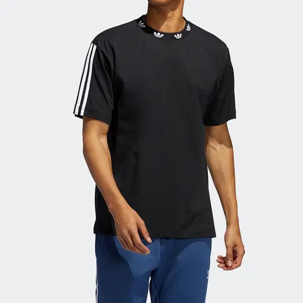 Adidas Originals Trefoil Collar Logo Short Sleeve T-shirt