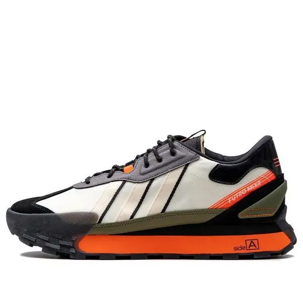 Adidas Neo Futro Mixr Retro Athleisure Casual Sports Shoe - Black/white/orange