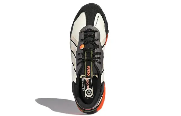 Adidas Neo Futro Mixr Retro Athleisure Casual Sports Shoe - Black/white/orange