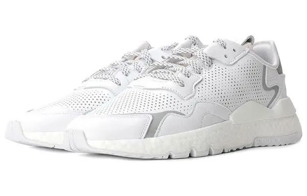 Adidas Originals Nite Jogger Sneakers - White/silver