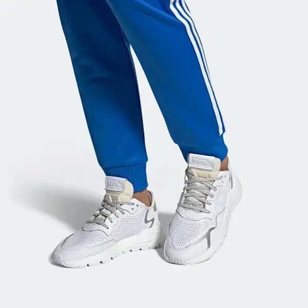 Adidas Originals Nite Jogger Sneakers - White/silver