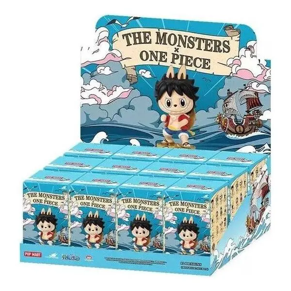 POP MART One Piece The Monsters Labubu Sealed Case - Multi-color