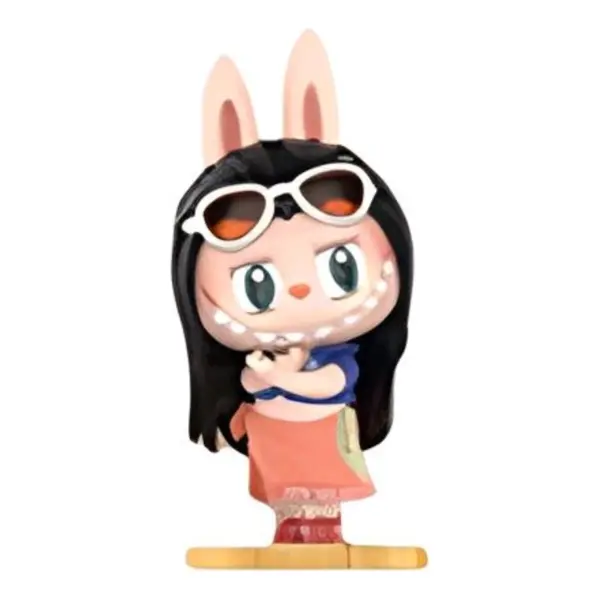 POP MART One Piece The Monsters Labubu Nico Robin Figure - Multi-color