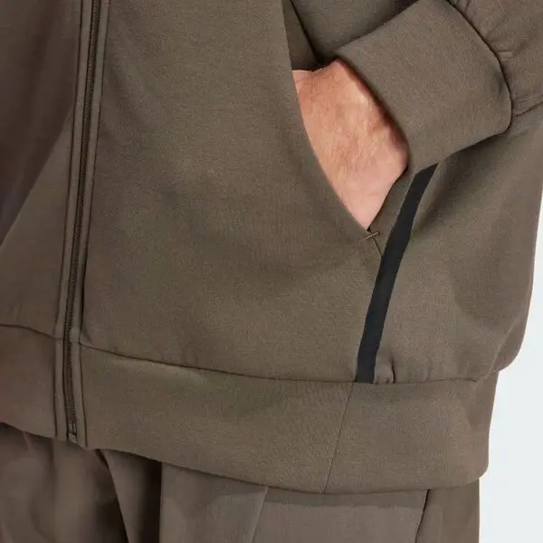 Adidas Designed For Training Full-zip Track Jacket - Green