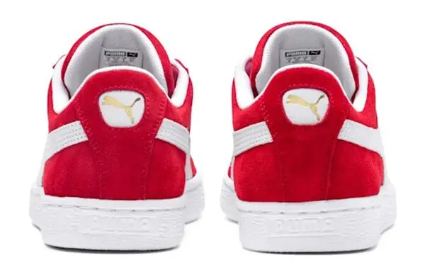 PUMA Suede Classic Low Top Sneakers - Red
