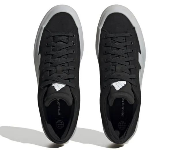 Adidas Low Top Lace Up Sneakers - Core Black/cloud White