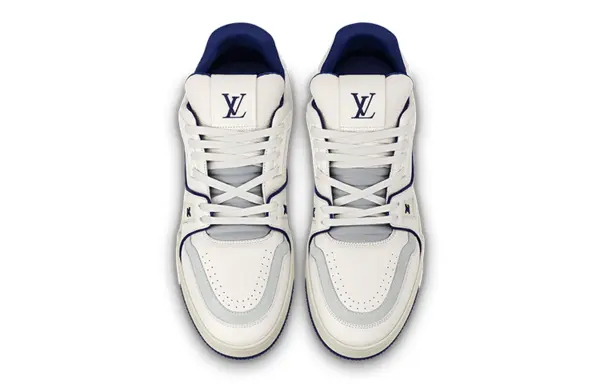 LOUIS VUITTON Trainer Sneakers - White/navy
