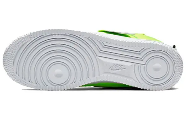 Nike Force 1 Low Utility 'volt' Sneakers - Volt/white-black