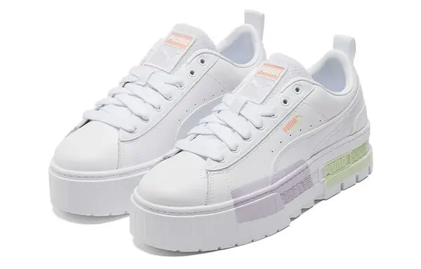 PUMA Mayze Mis Sneakers - White/purple