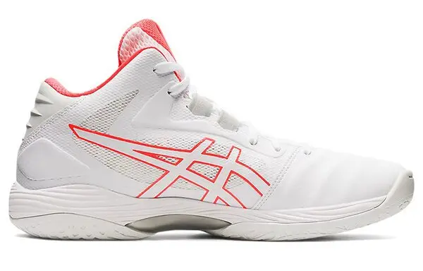 Asics Gel-hoop V13 Athletic Sneakers - White/red