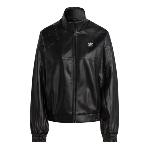 Adidas Adicolor Faux Leather Jacket
