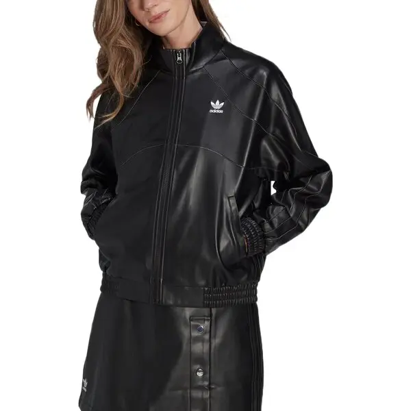 Adidas Adicolor Faux Leather Jacket