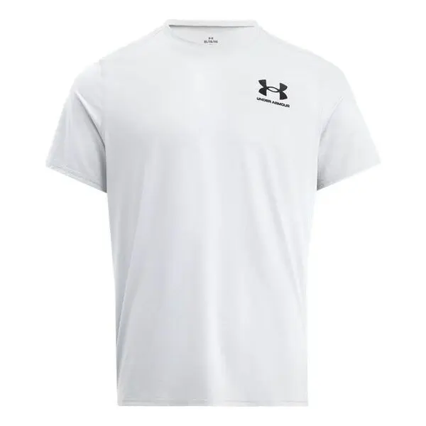 Under Armour Heatgear Fitted T-shirt - White/black