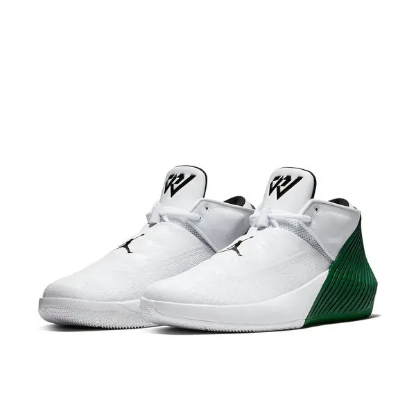 JORDAN Why Not Zer0.1 Low Tb Athletic Sneakers - White/green