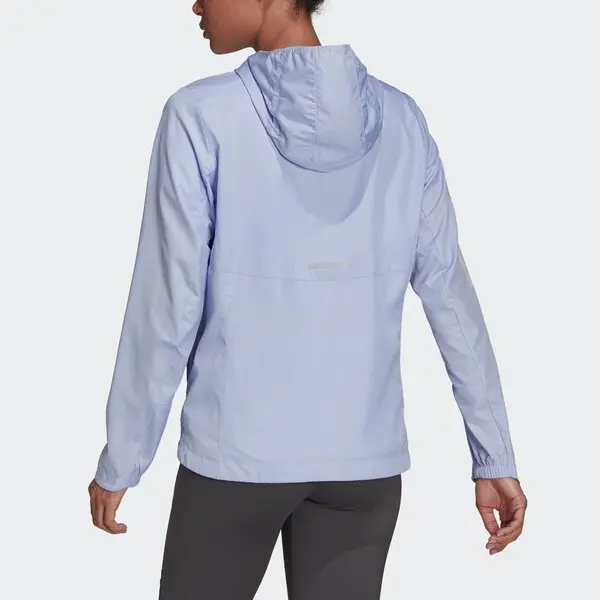 Adidas Own The Run Jkt Sports Jacket Purple