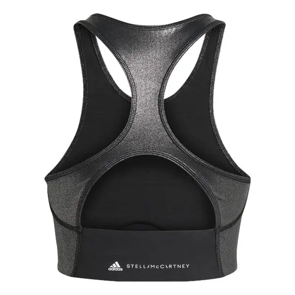 Adidas By Stella Mccartney Shiny Training Crop Top