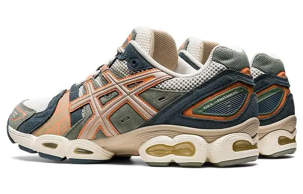 Asics Gel-nimbus Low Top Sneakers - White/grey/pink