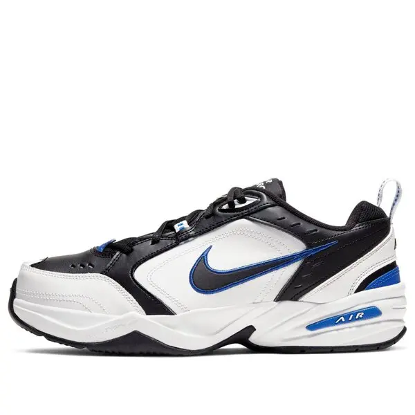 Nike Monarch Iv 4e Wide Athletic Sneakers - Black/white/blue