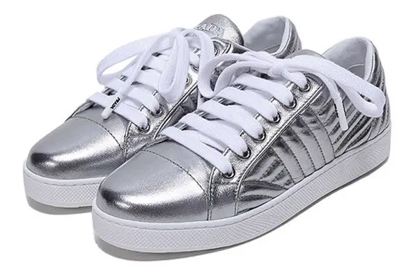 Prada Quilted Leather Sneakers