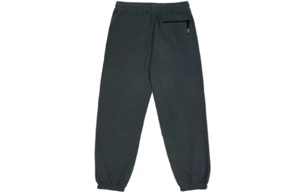PALACE Polar Grid Reverse Bottoms - Black