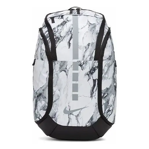 Nike Hoops Elite Pro Backpack - White/silver