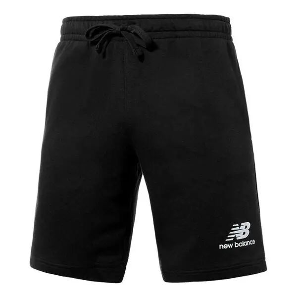 NEW BALANCE Essentials Stacked Logo French Terry Shorts