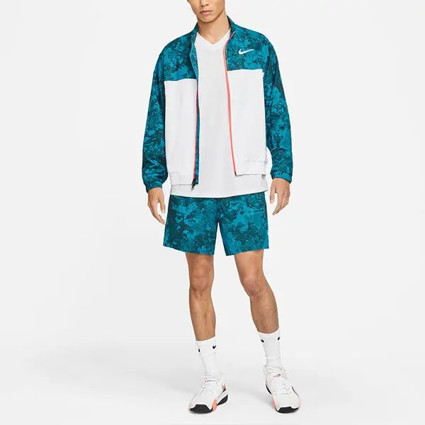 Nike Court Splicing Tennis Sports Jacket