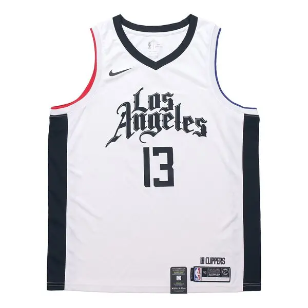 Nike Nba George City Edition Swingman Jersey - White