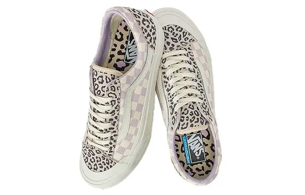 VANS Style 36 Decon Sf Leopard Print Sneakers - Leopard/purplewhite