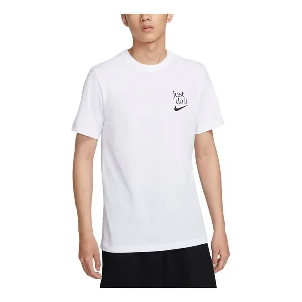 Nike Graphic T-shirt Asia Sizing - White