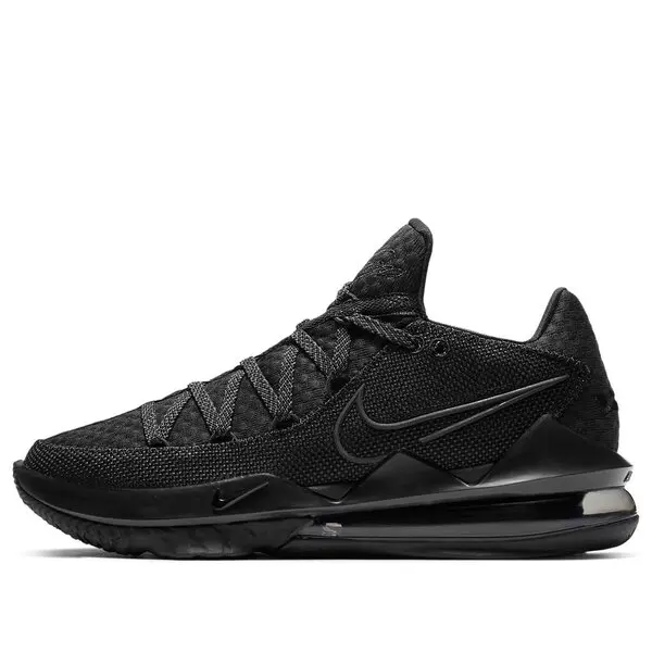 Nike Lebron 17 Low Basketball Sneakers - Black
