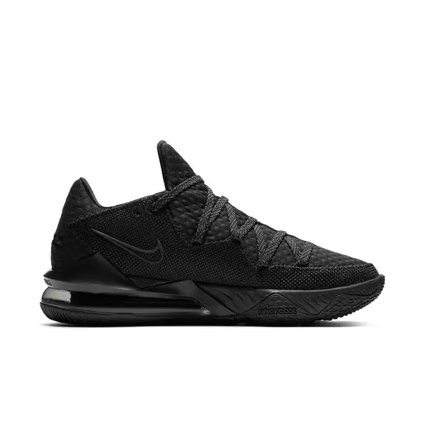 Nike Lebron 17 Low Basketball Sneakers - Black